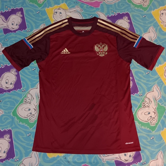 adidas | Shirts | 24 Adidas Russia National Team Vintage Authentic ...